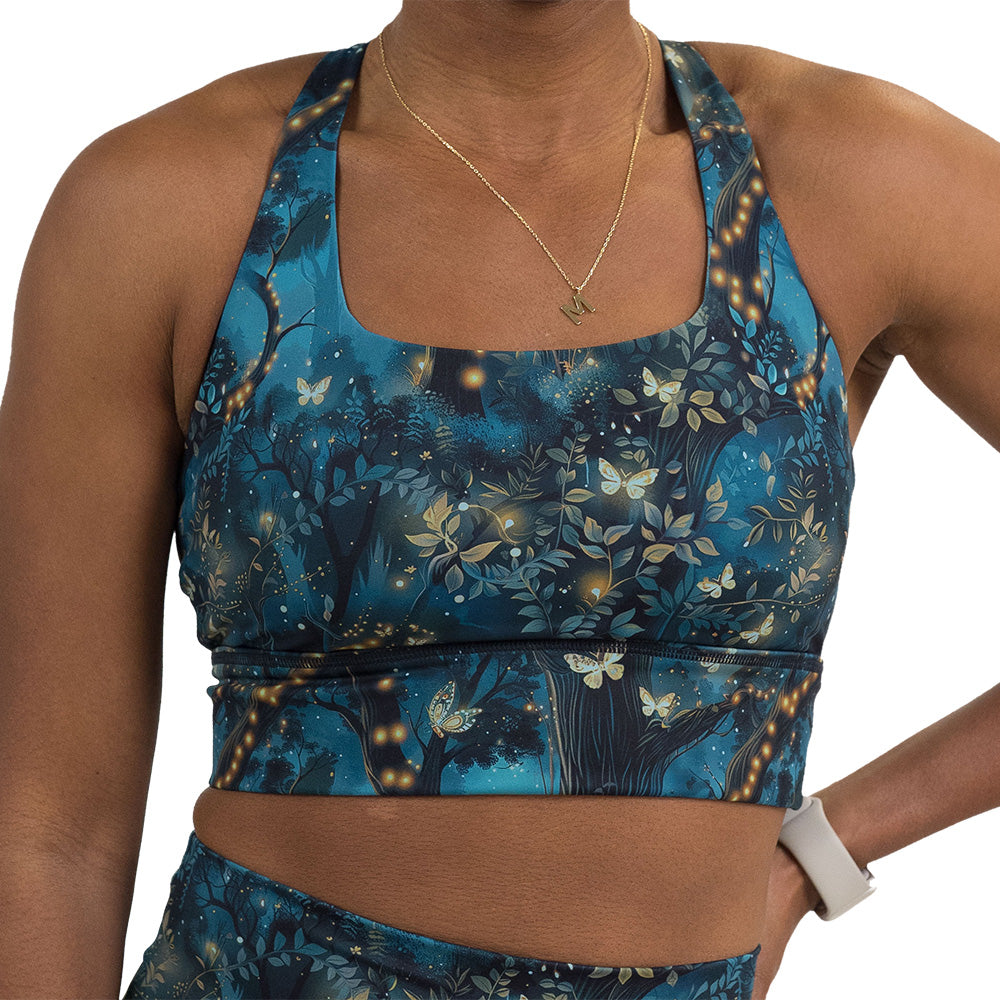 Longline Bra | Firefly Forest – Constantly Varied Gear