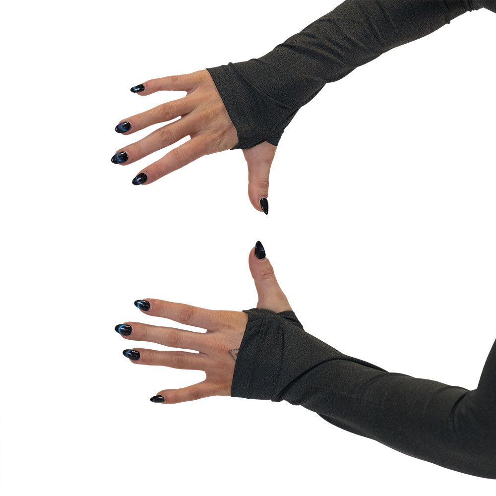 Flex Long Sleeve Crop Top | Midnight – Constantly Varied Gear