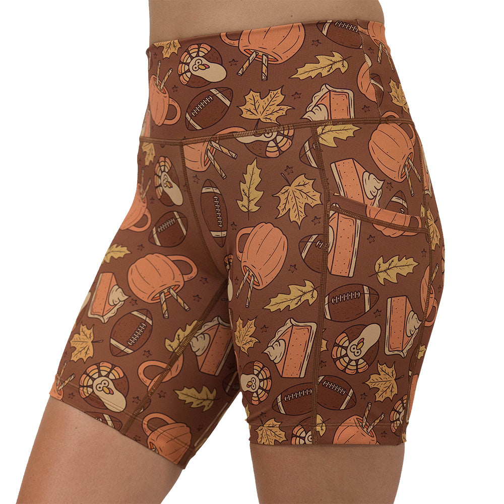 Thanksgiving Day Shorts | Workout Shorts for Women – Constantly Varied Gear