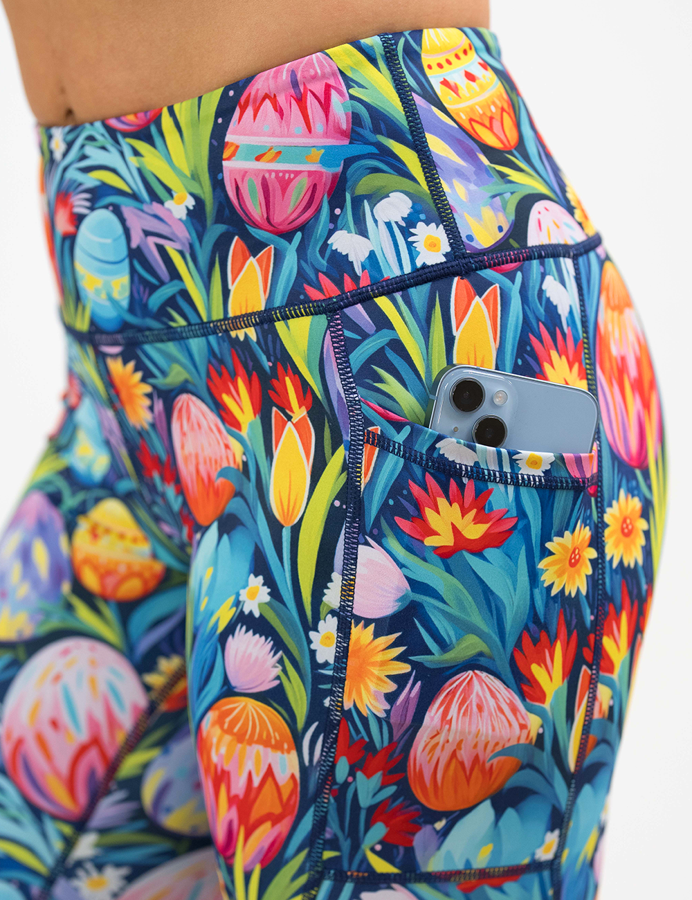 Eggstravaganza Leggings | Easter Leggings – Constantly Varied Gear
