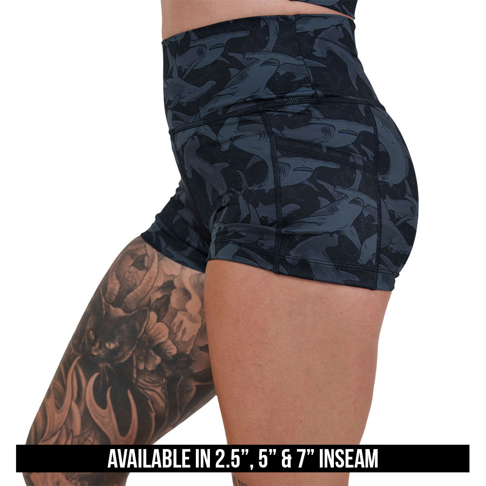 Shadow Sharks Shorts | Workout Shorts for Women – Constantly Varied Gear