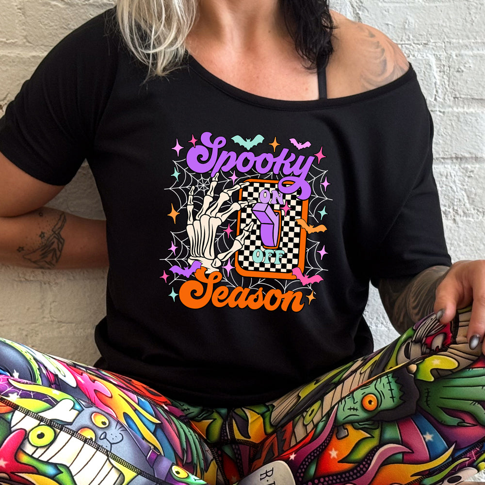 Spooky Season Light Switch | Slouchy Tee – Constantly Varied Gear